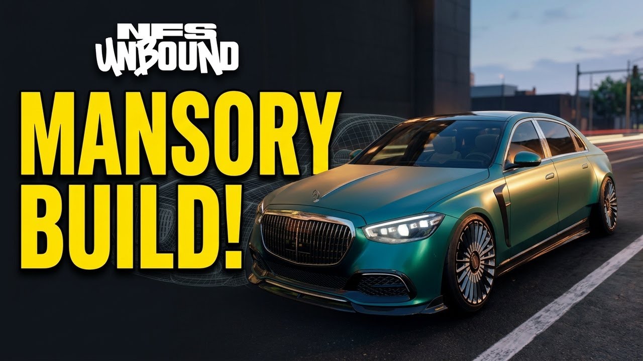 NFS Unbound Mercedes Maybach S680 Mansory Build - YouTube