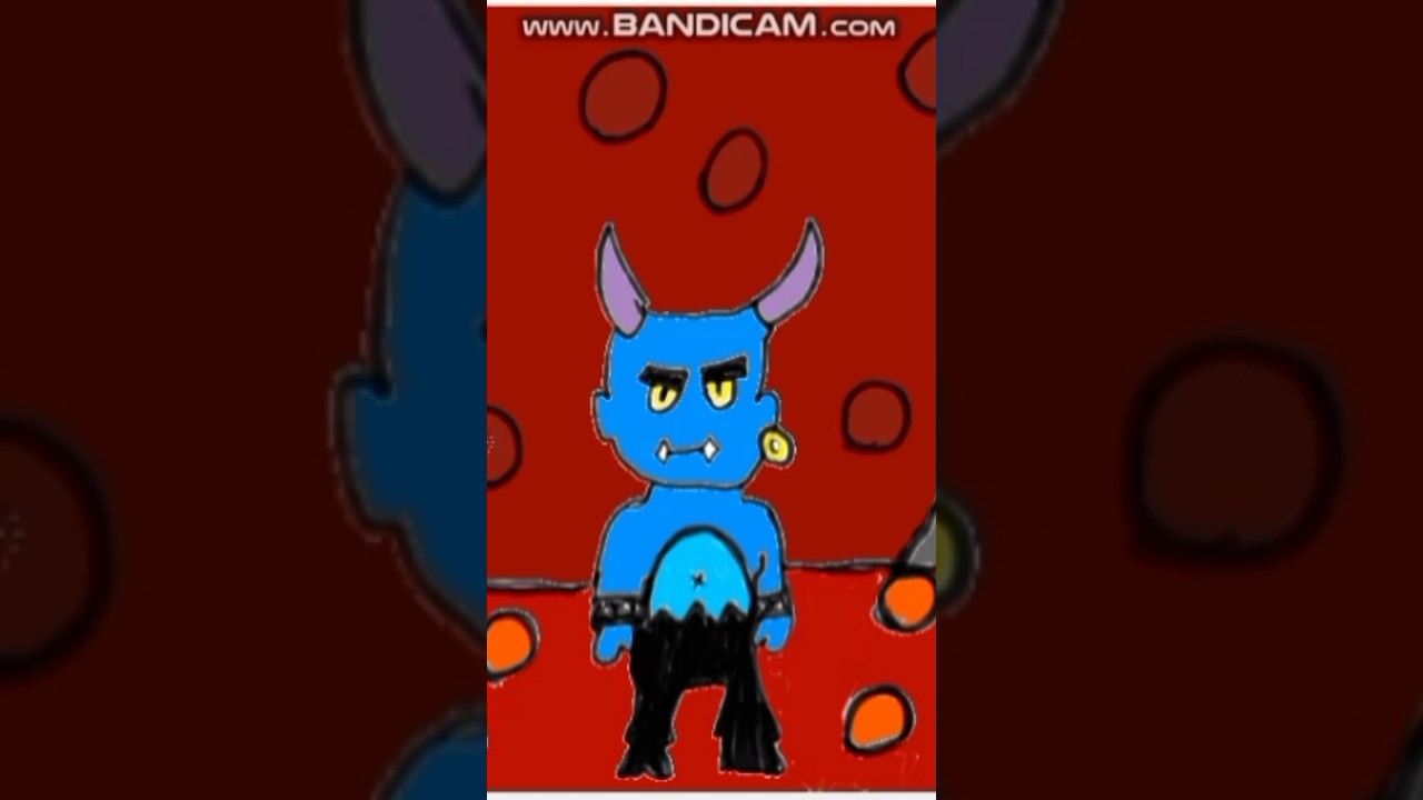 How to draw Stumble Guys Blue Demon # Stumble Guys - YouTube