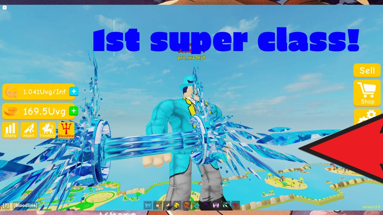 I got 1st super class in lifting sim💀💀😩😄 - YouTube