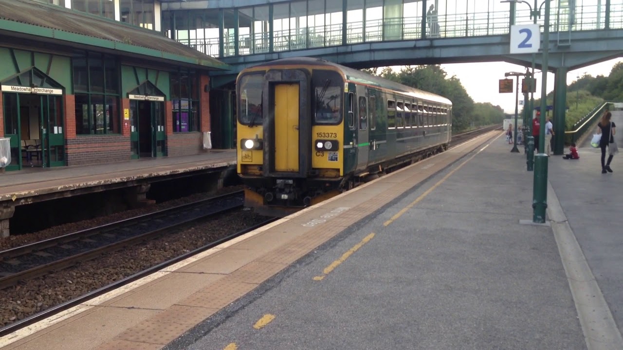 153373 Northern leaving Meadowhall interchange - YouTube