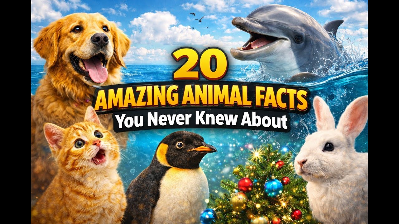 20 Amazing Animal Facts You Never Knew About - YouTube