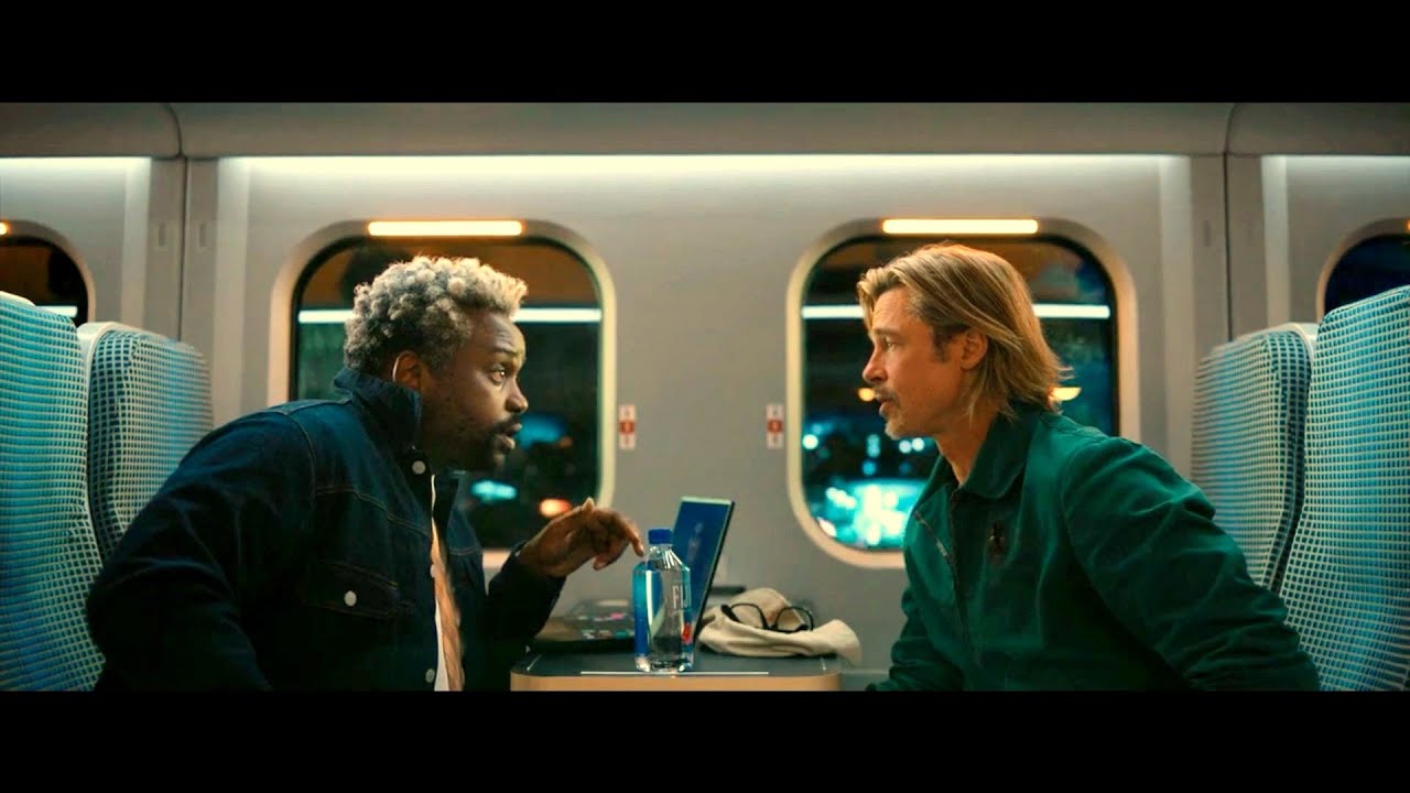 Bullet Train (2022) -The best comedy fight scene between Ladybug and ...