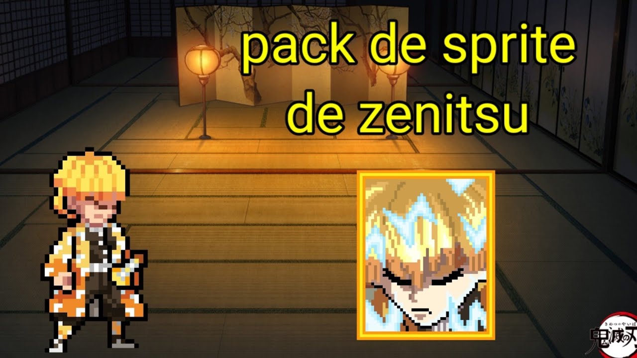 pack de sprite de zenitsu - YouTube