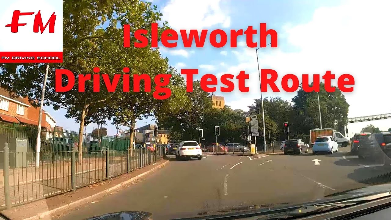 Isleworth Driving Test Routes 2021 - YouTube