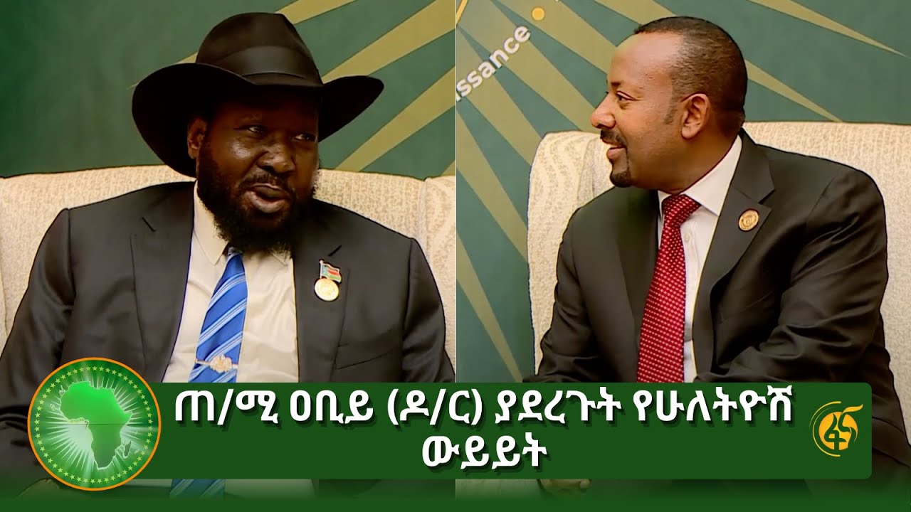 ጠ ሚ ዐቢይ ዶ ር ያደረጉት የሁለትዮሽ ውይይት Youtube