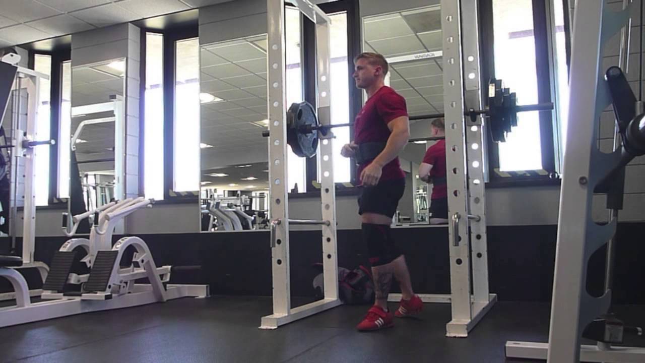Front Squats & Military Press - YouTube