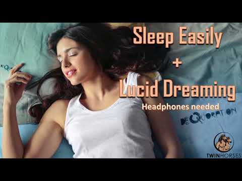 Sleep Easily + Lucid Dreaming | Subliminal  +  304 Hz | Very Powerful | Headphones Needed