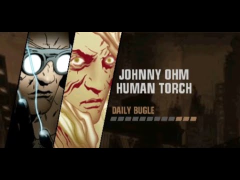Johnny Ohm vs Human Torch - Marvel Nemesis - YouTube