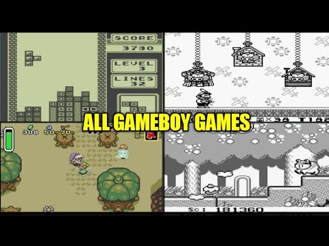 Every Gameboy Game On Nintendo Switch Online - YouTube