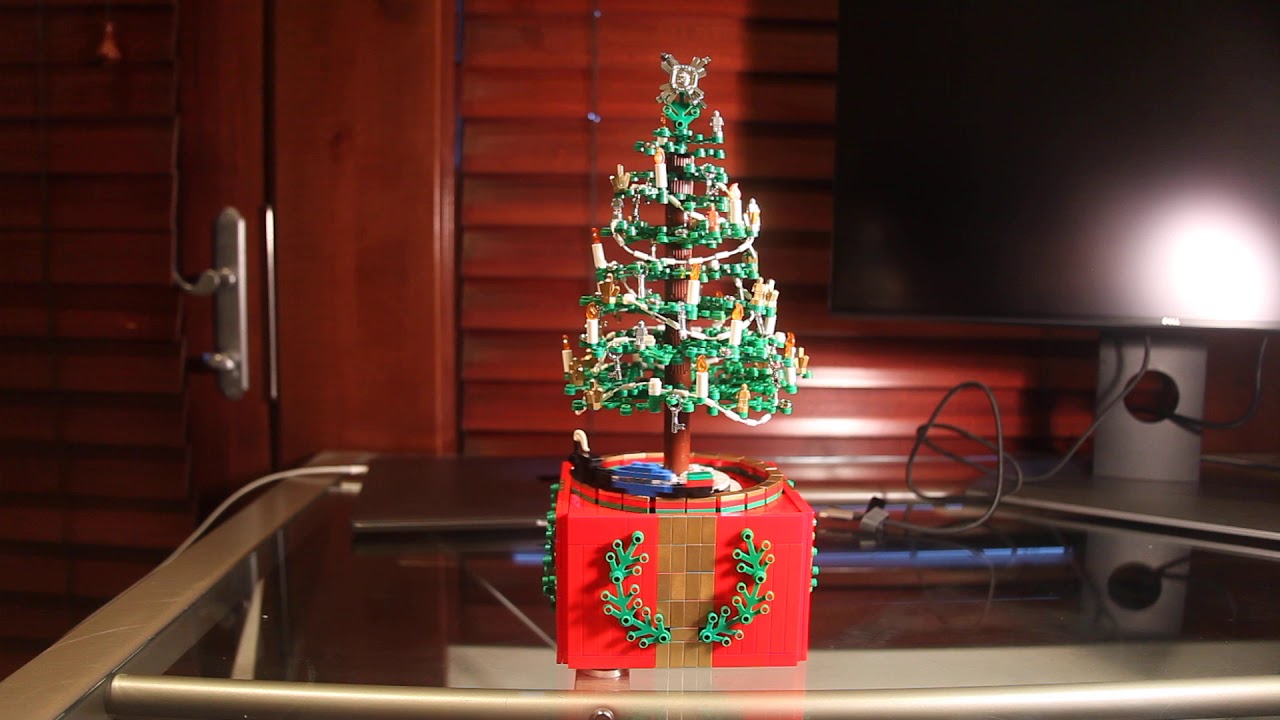 Lego Motorized Christmas Tree - YouTube