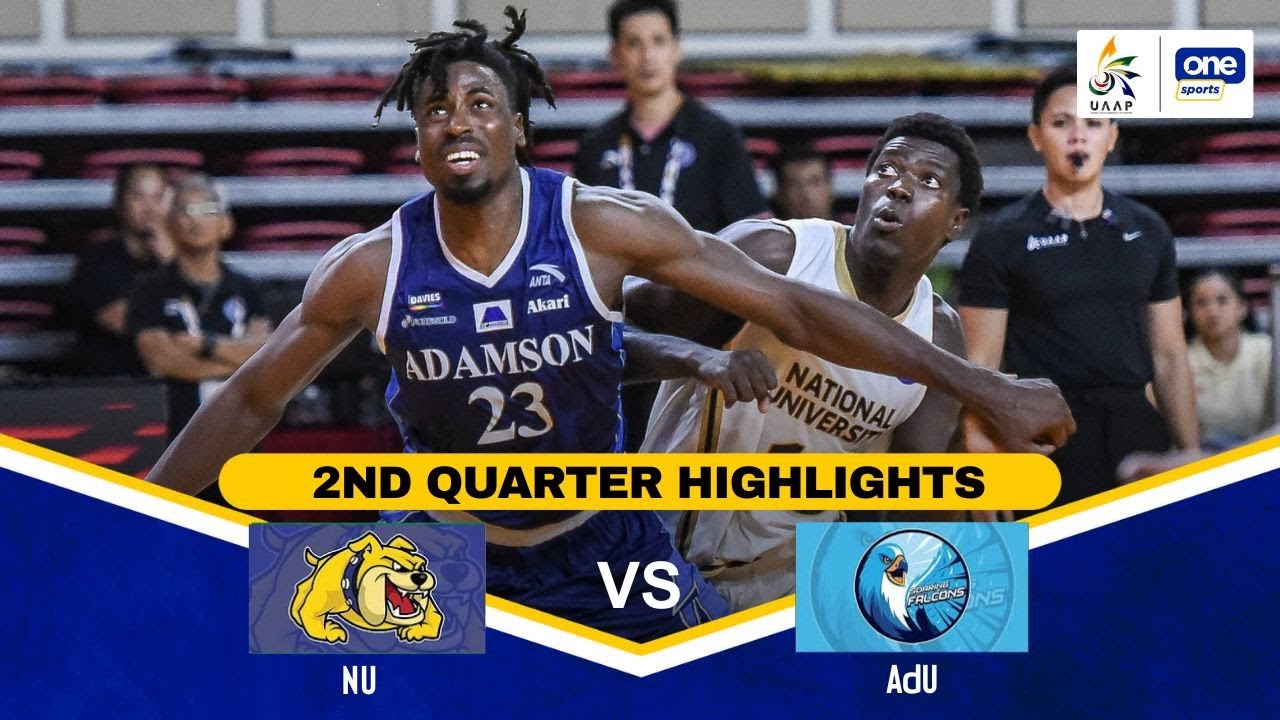 NU vs. AdU | 2ND QUARTER HIGHLIGHTS | UAAP SEASON 88 MEN’S BASKETBALL ...