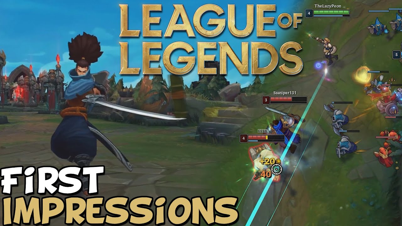 League Of Legends First Impressions "Is It Worth Playing?" - YouTube