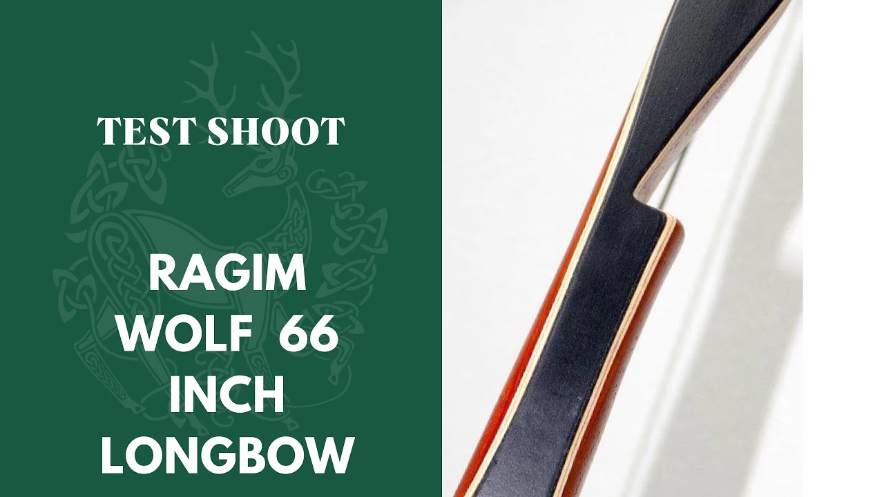 Wolf longbow by Ragim 68 inch affordable longbow - YouTube