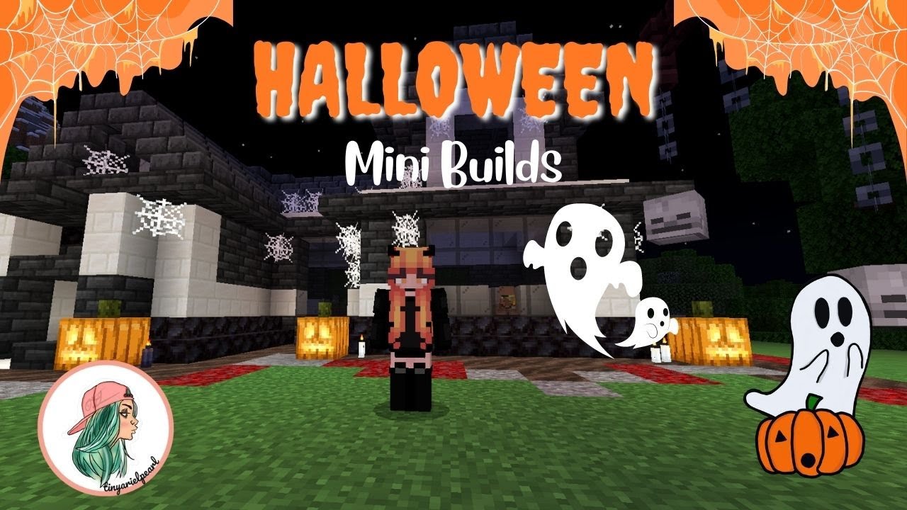 EASY HALLOWEEN (Mini Builds) to put in Your Minecraft WORLD! - YouTube