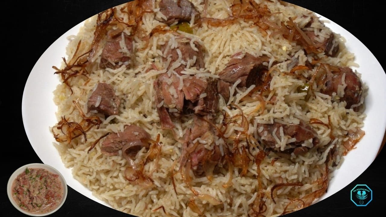Meat Pulao/Pilaf and Salsa Recipe - YouTube