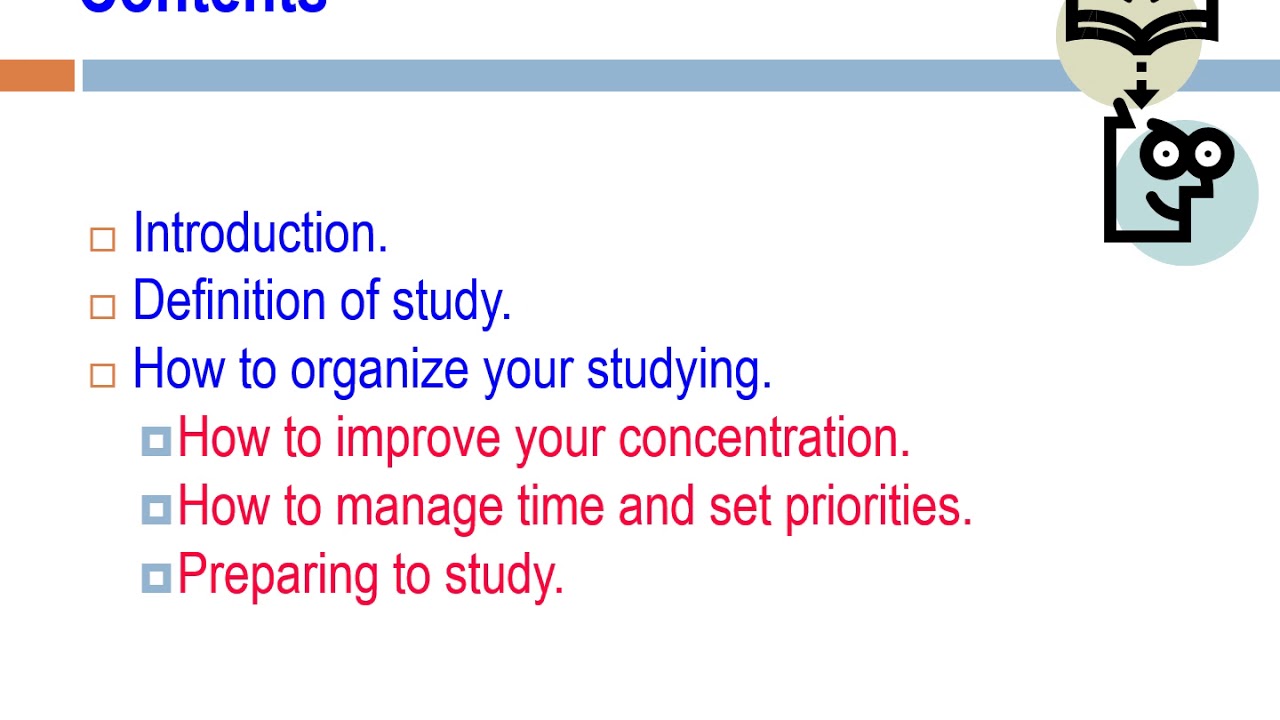 How to study part 1 - YouTube