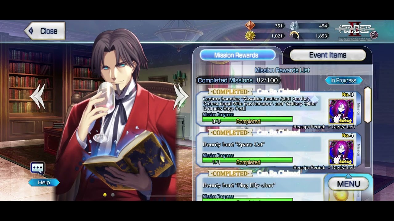 [FGO] Saber War 2 | Tokiomi Exchange Shop Voice Line - YouTube