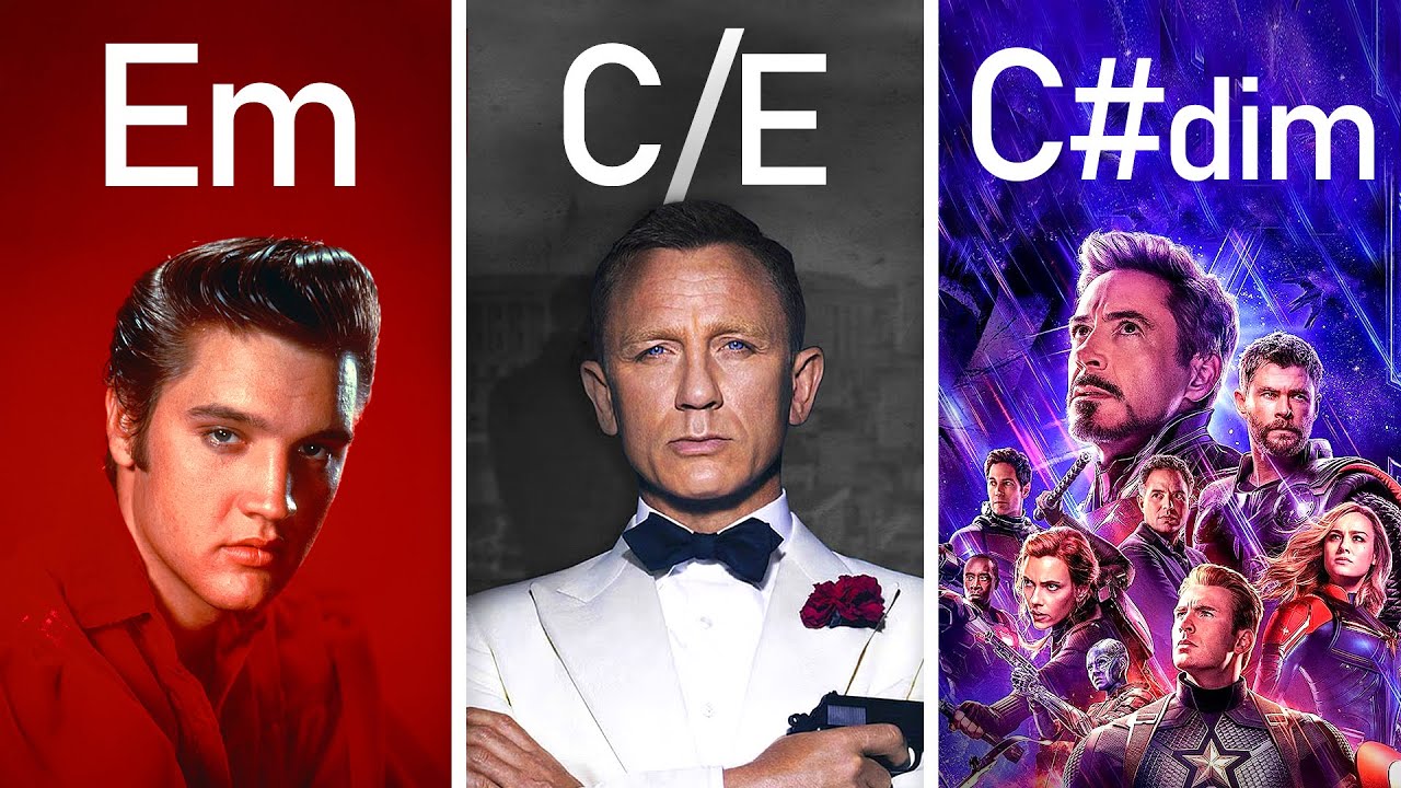 Songs that use the James Bond chord progression - YouTube