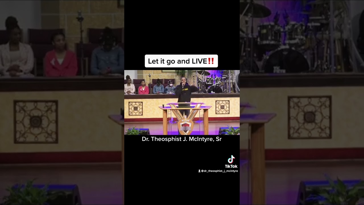 COP Church of God in Christ (COGIC) - “Live and Let it Go” - Dr ...