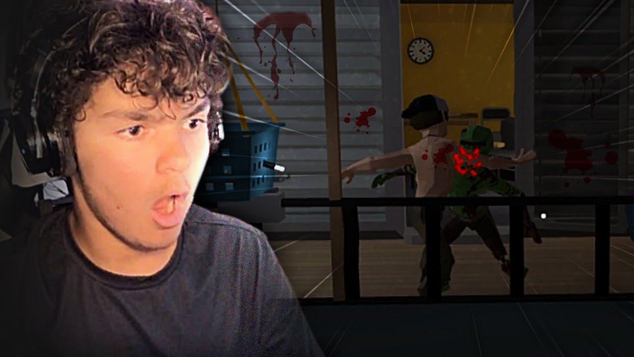 uhh I saw my friend get bit by a zombie.. - YouTube