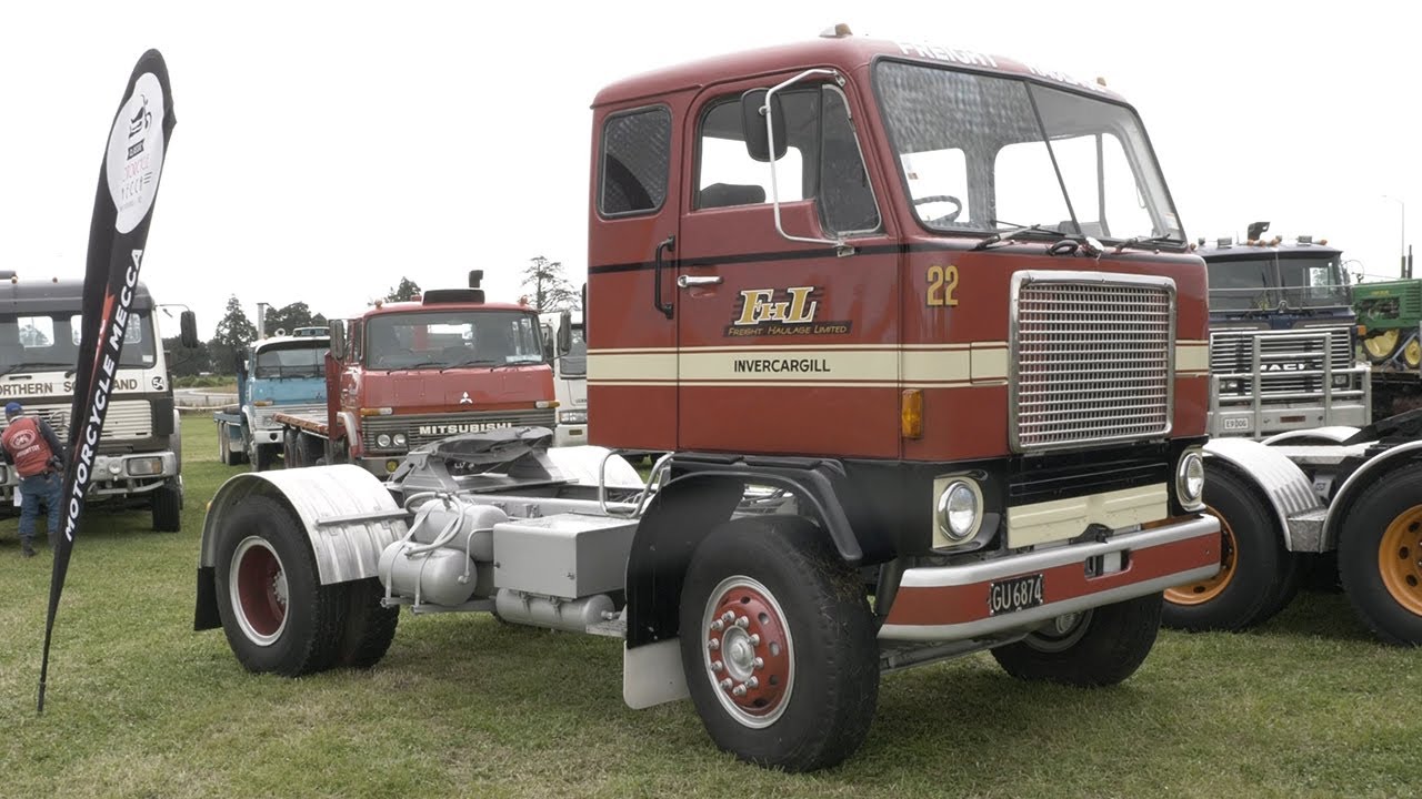 1973 Volvo G88 Articulated Truck at the Edendale 2025 Crank Up - YouTube