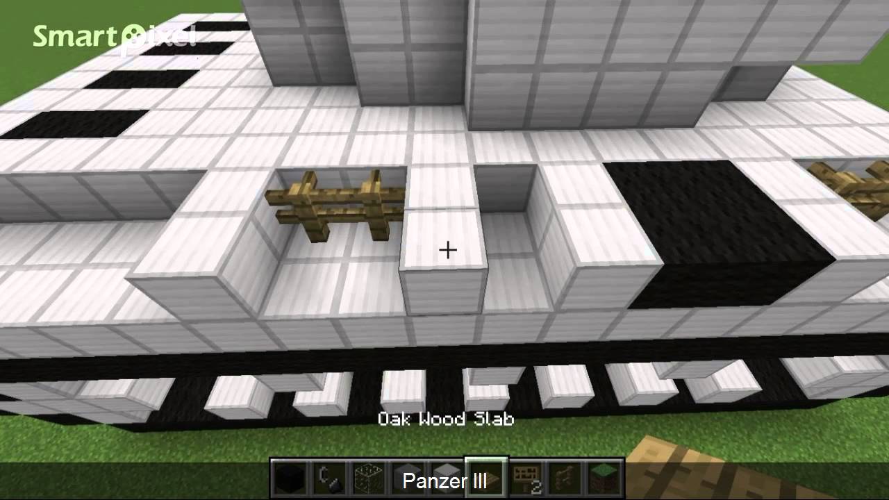 Minecraft - Creation - Panzer 3 - YouTube
