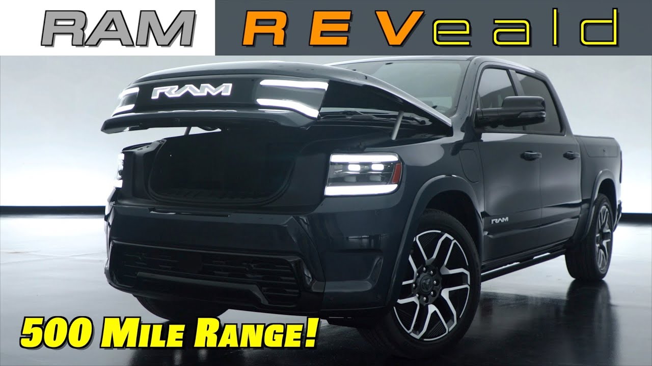 INSANE 2024 RAM REV Production Revealed - 500 Miles Range and 14,000 ...
