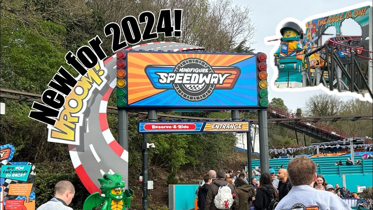 Minifigure Speedway | Opening Day | Legoland Windsor Resort | April ...