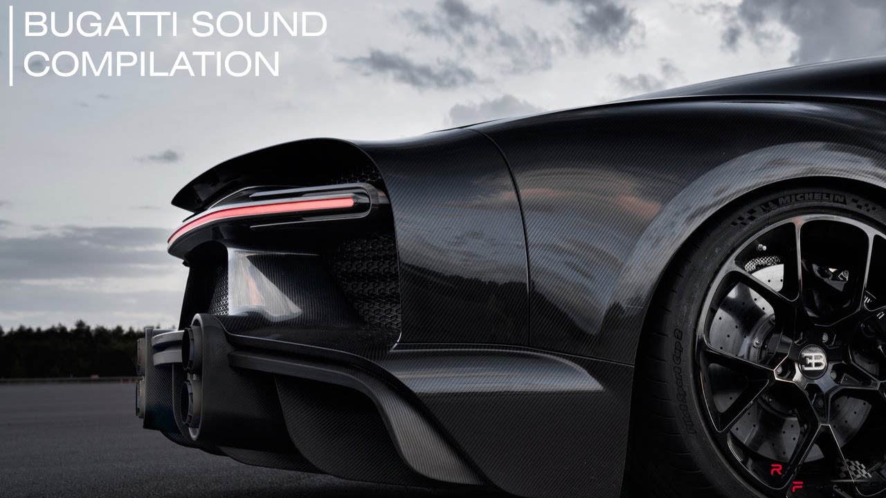 Bugatti Sound Compilation │(Chiron , Veyron and more..) - YouTube