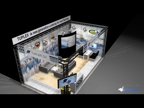 Animated Exhibition Stand - YouTube