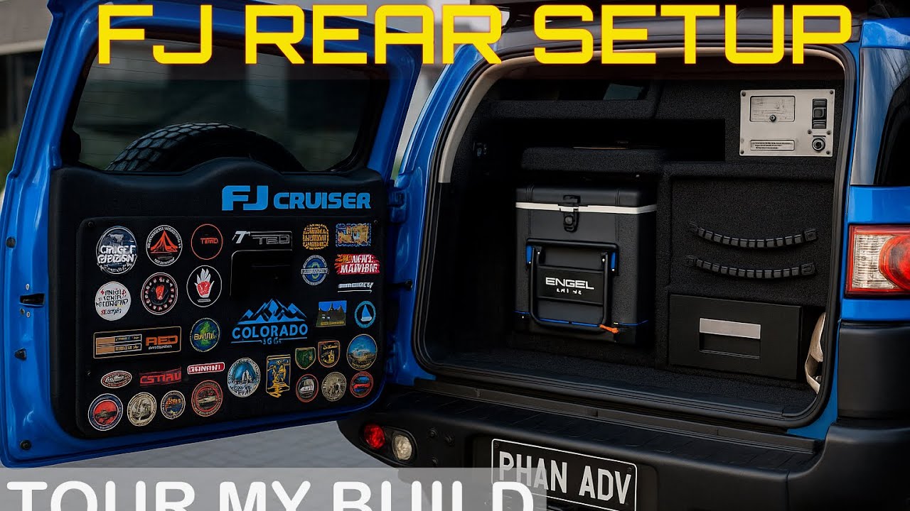 Ultimate FJ Cruiser Rear Camp Setup | Transform Your 4WD for Adventure ...