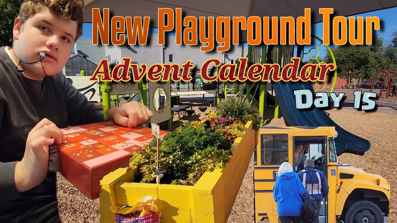 New Playground Tour & Advent Calendar - Day 15 - YouTube