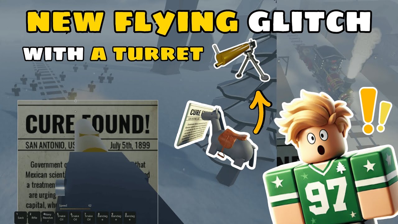 How to Fly in Dead Rails – NEW Glitch Tutorial - YouTube
