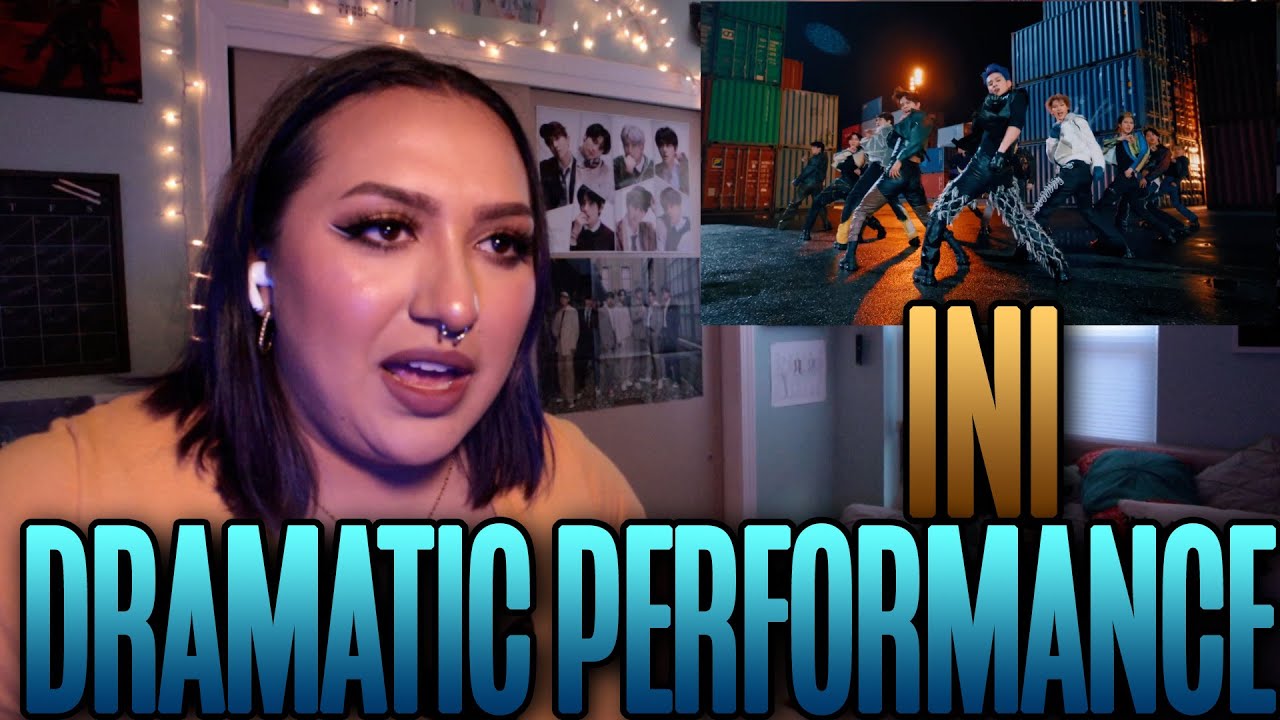 INI - 'Dramatic' Performance Video Reaction - YouTube
