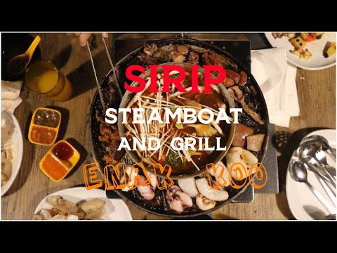 SIRIP steamboat and grill ENAK KOO - YouTube