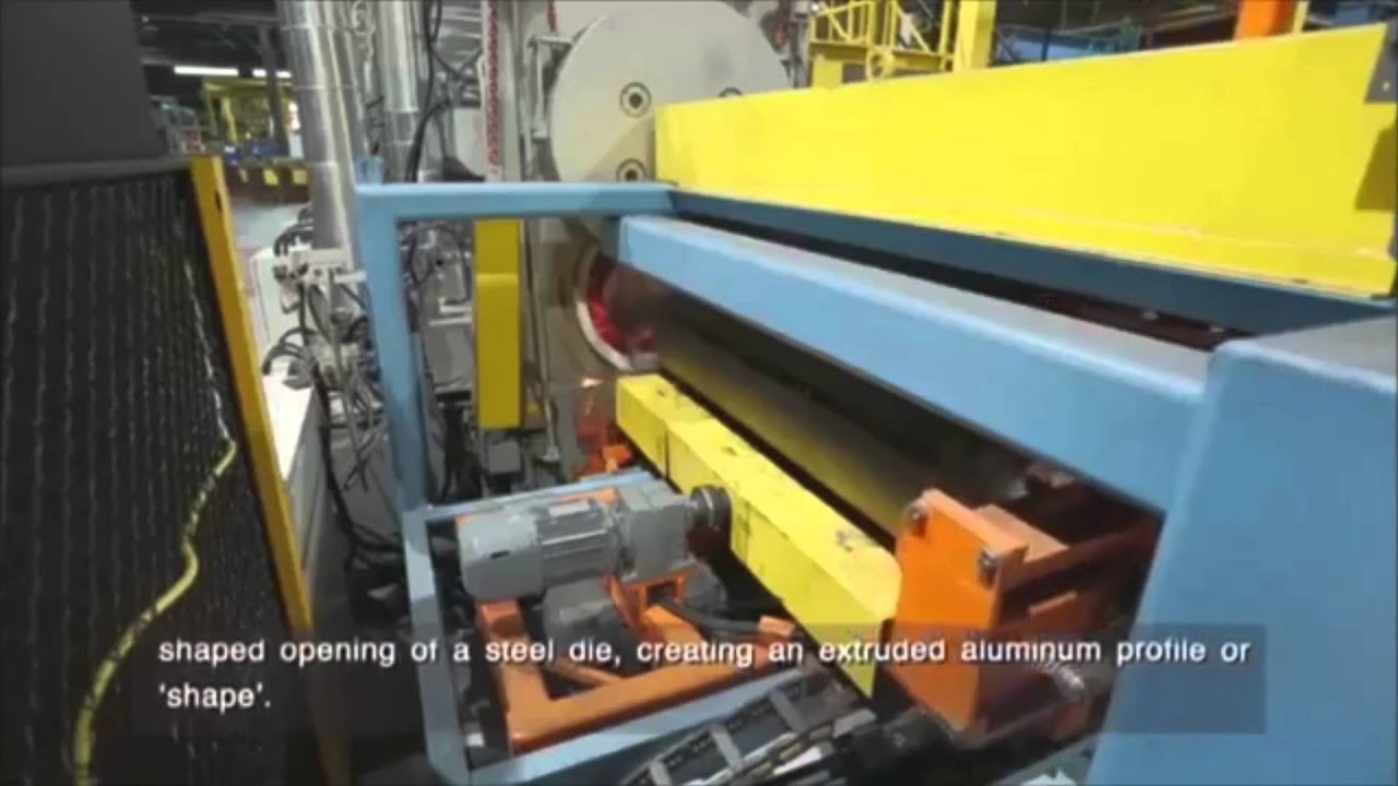 Sandhurr - Sapa - Aluminum Extrusion Process - YouTube