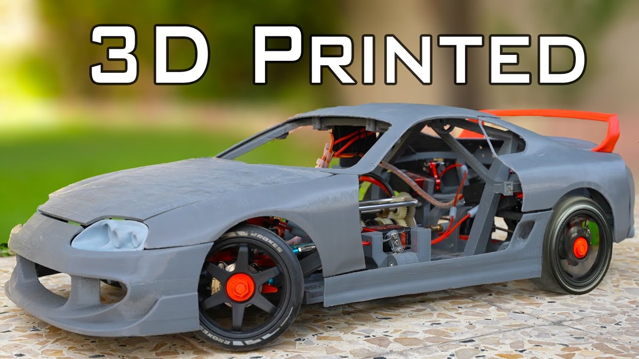 Part 15 / 8th scale 3d printed supra with 2 cylinder engine project ...