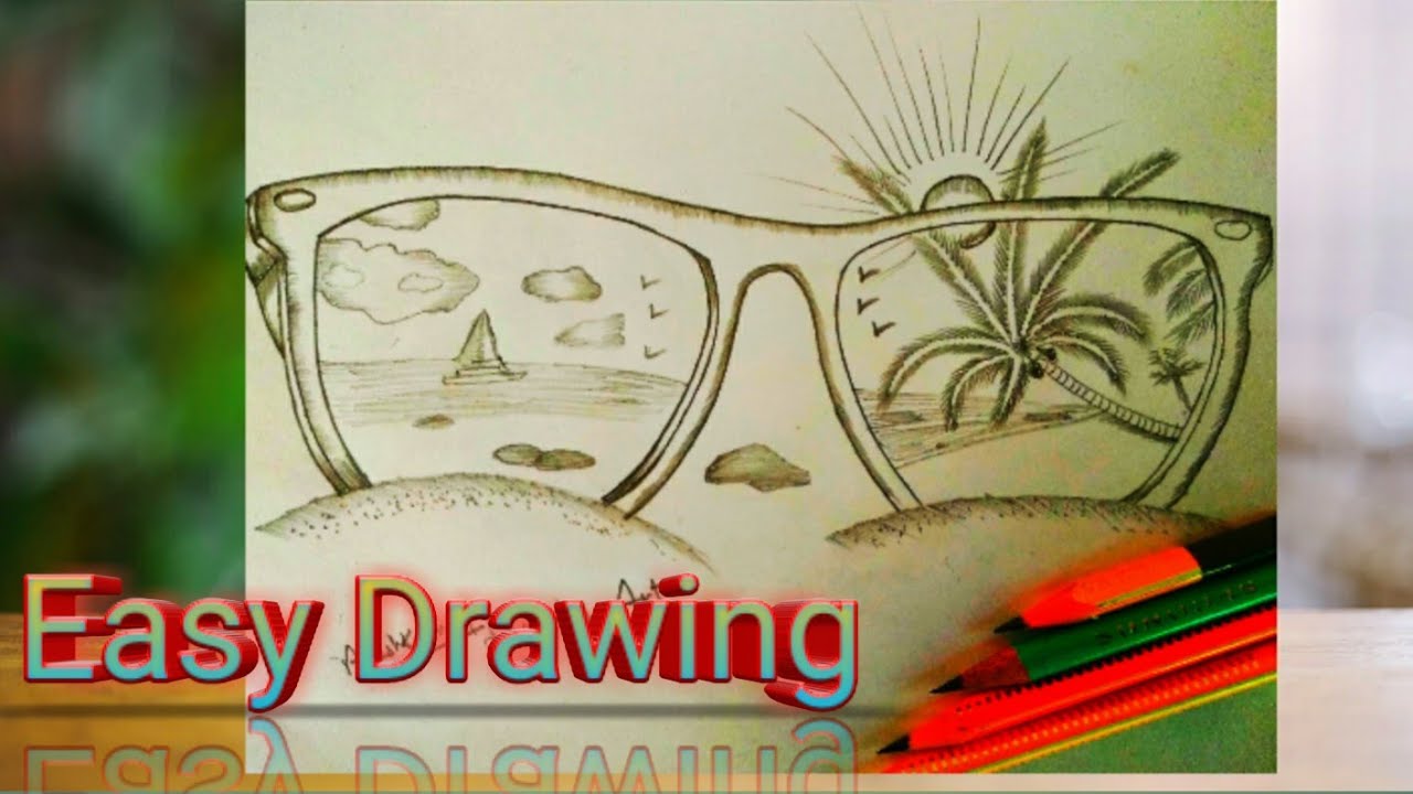How to draw||Goggle with Sean's tree||🖼️ sketching|| Drawing with Akash ...