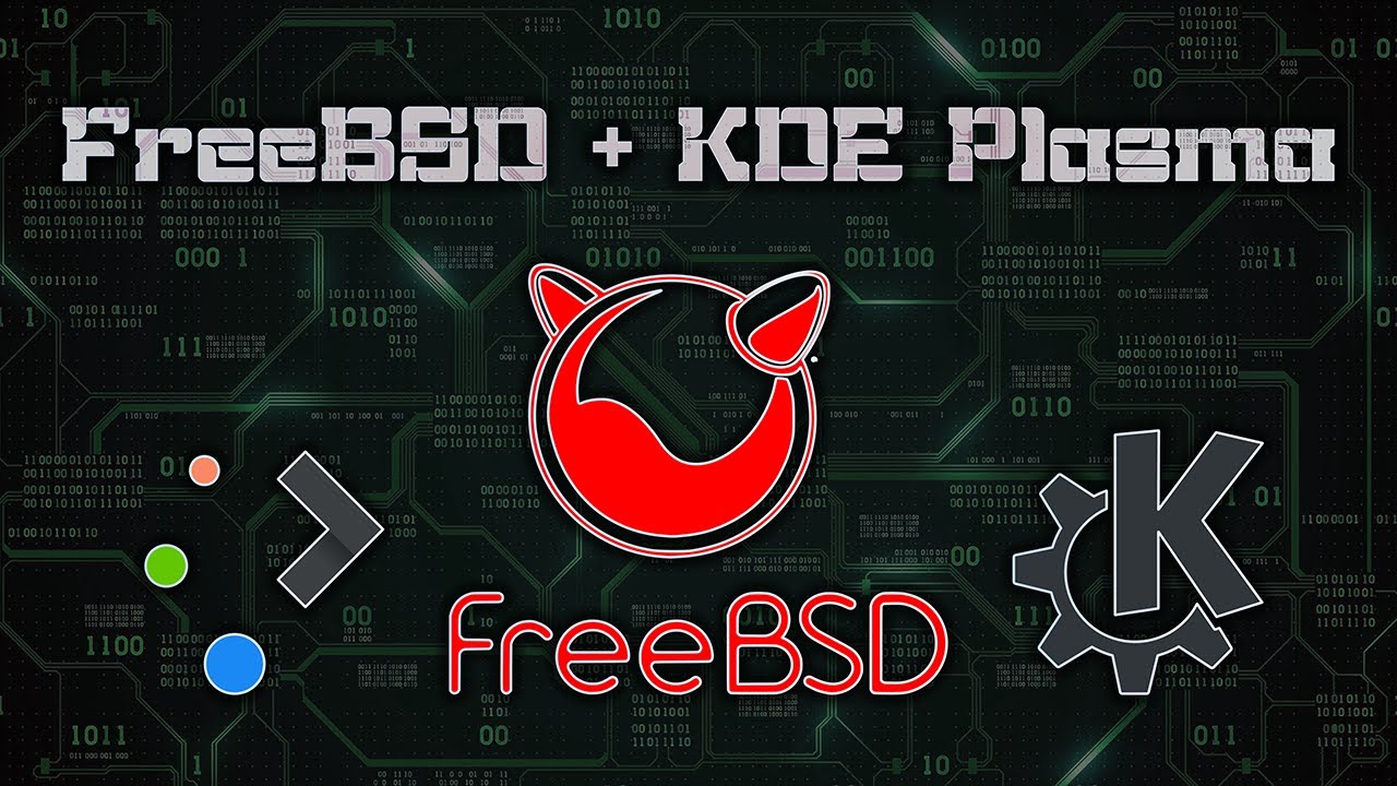 FreeBSD + KDE Plasma / Install - YouTube