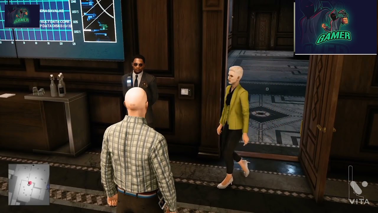 The Bank Heist In New York . Hitman 2 . #13 - YouTube