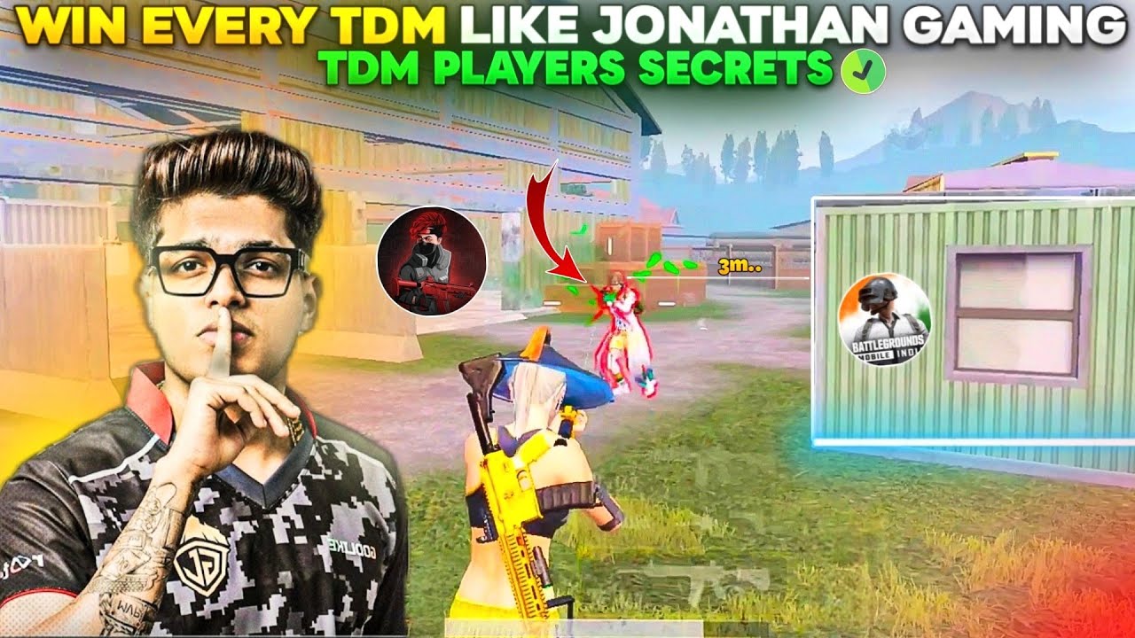 JONATHAN TDM SECRETS ⁉️ | HOW TO WIN EVERY TDM MATCH IN BGMI | GUIDE TO BECOME TDM MASTER BGMI ...