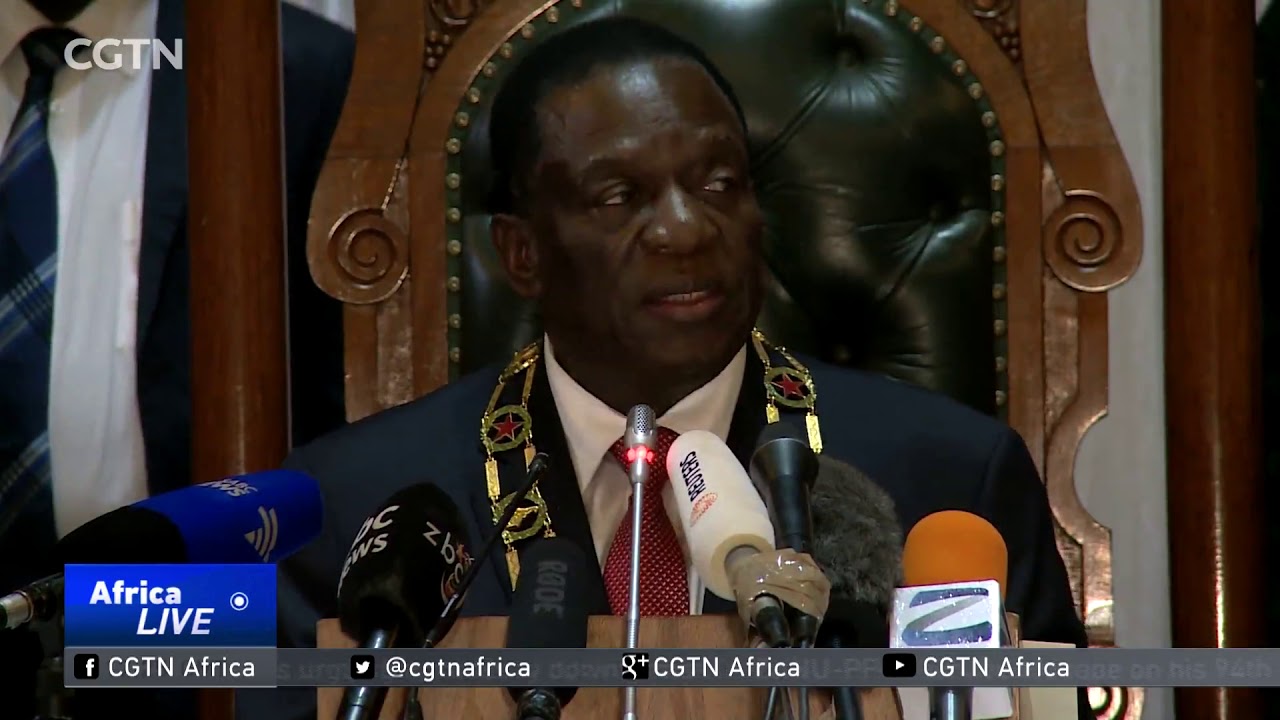 President Emmerson Mnangagwa visits Namibia - YouTube