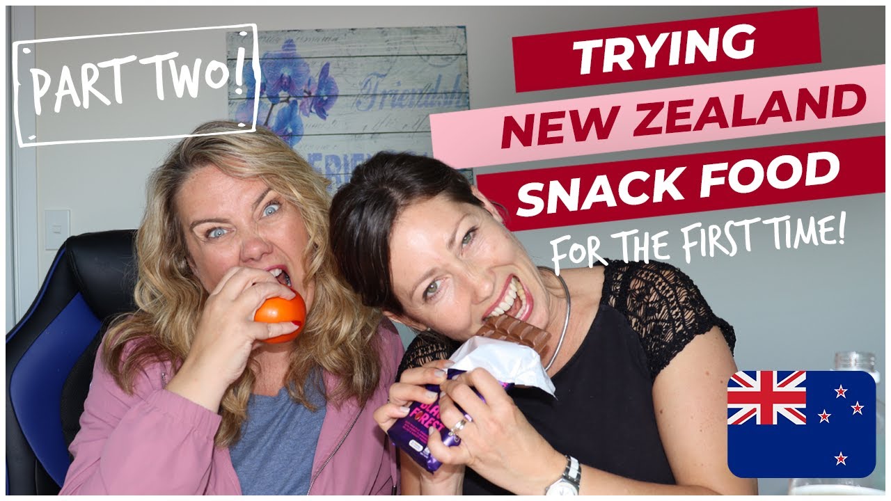 Taste Test! New Zealand Snack Food (for the first time!) | Part Two of ...