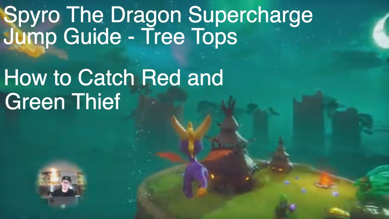 How to Catch Red and Green Thief in Tree Tops using Supercharge Jump ...