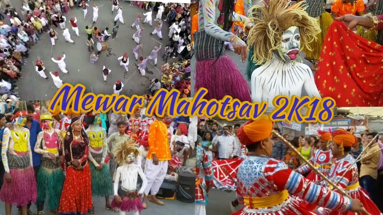 Mewar Mahotsav Udaipur ||Gangaur 2018 ||Udaipur || Rajasthan - YouTube