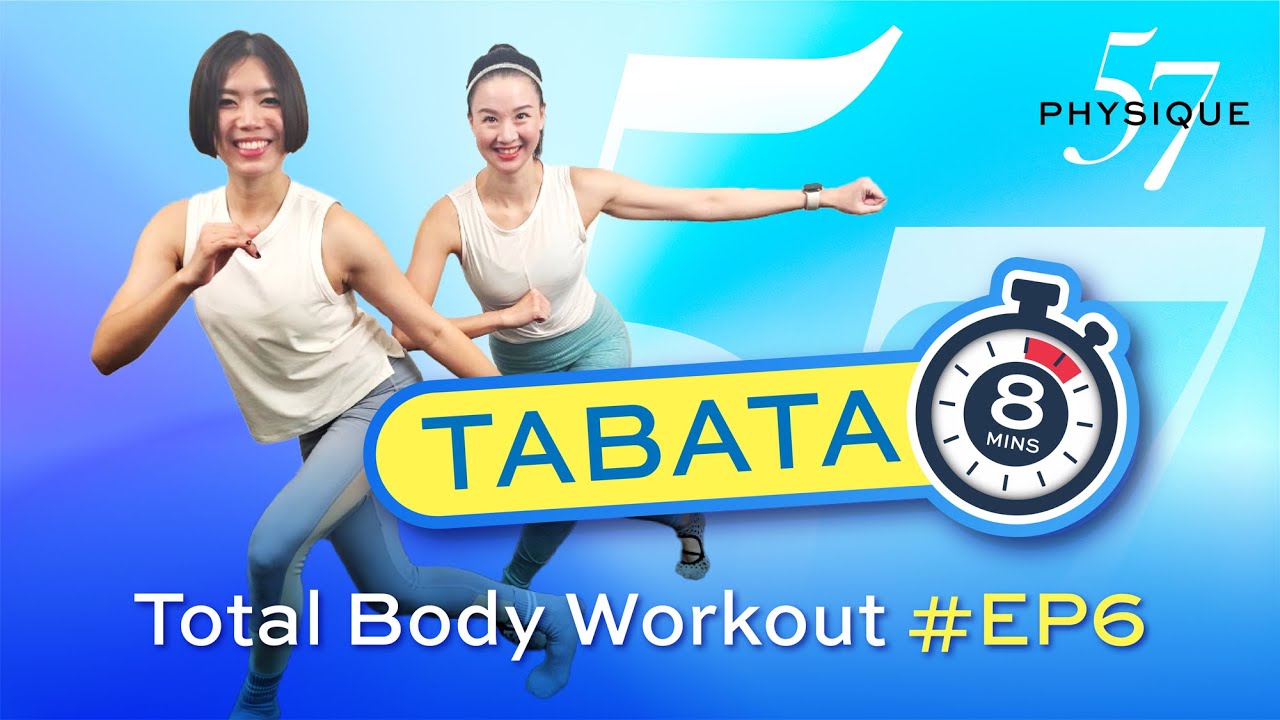 TABATA: 8 Mins Total Body Workout | EP. 6 - YouTube