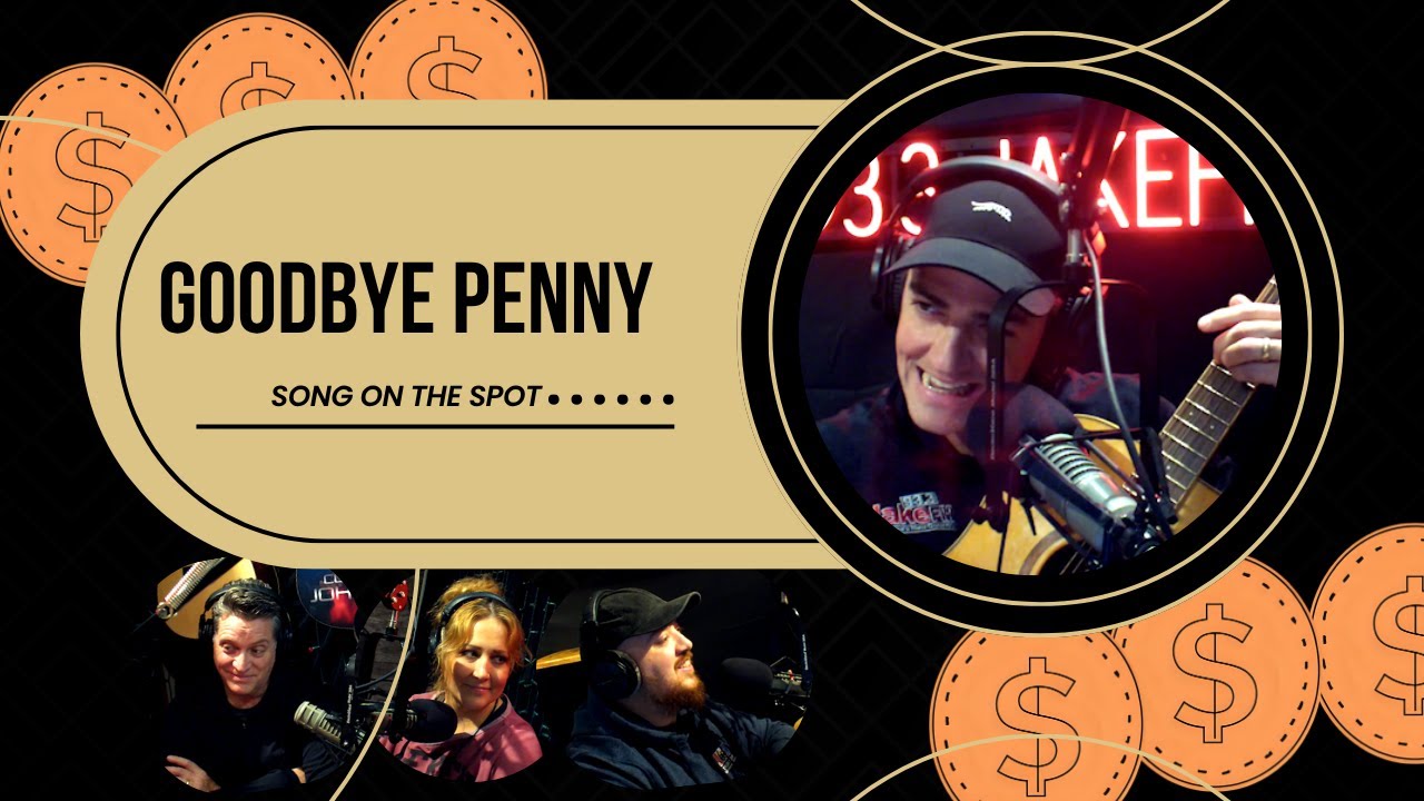 Goodbye Penny! Song on the Spot - Wake with Jake Show - YouTube
