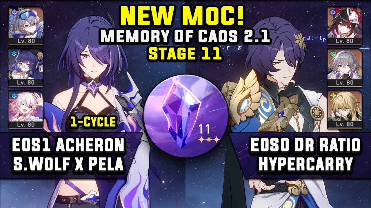 NEW Memory Of Caos 11 E0S1 Acheron 1-Cycle & E0S0 Dr Ratio (3 Stars ...