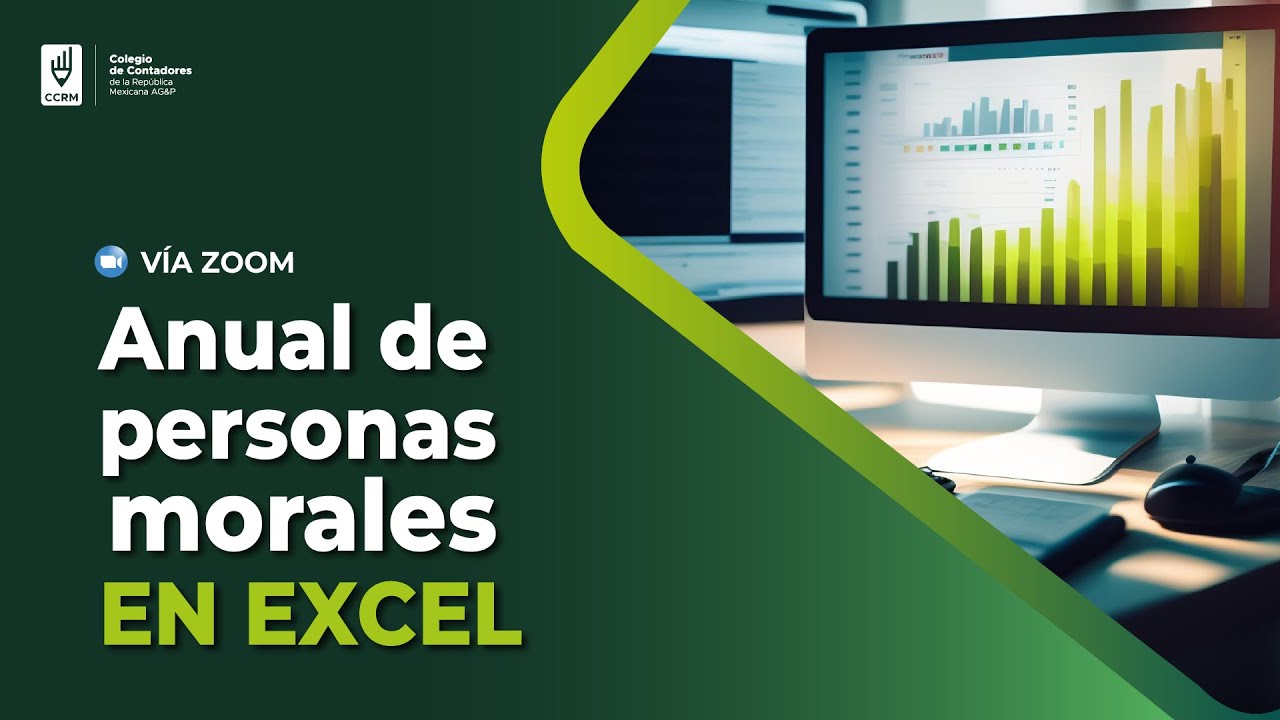 ELABORACIÓN DE LA DECLARACIÓN ANUAL DE PERSONAS MORALES EN EXCEL - YouTube
