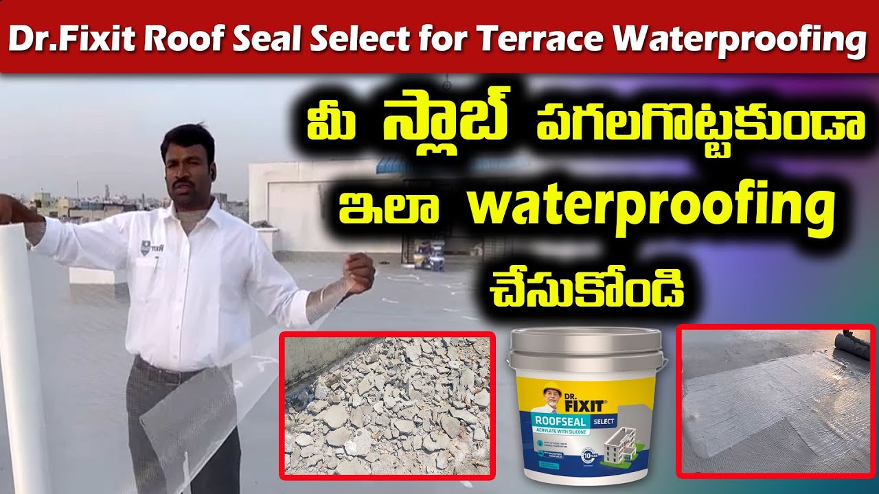 Terrace Waterproofing Without Breaking The Slab / Floor / Roof | Terrace Waterproofing Solutions ...